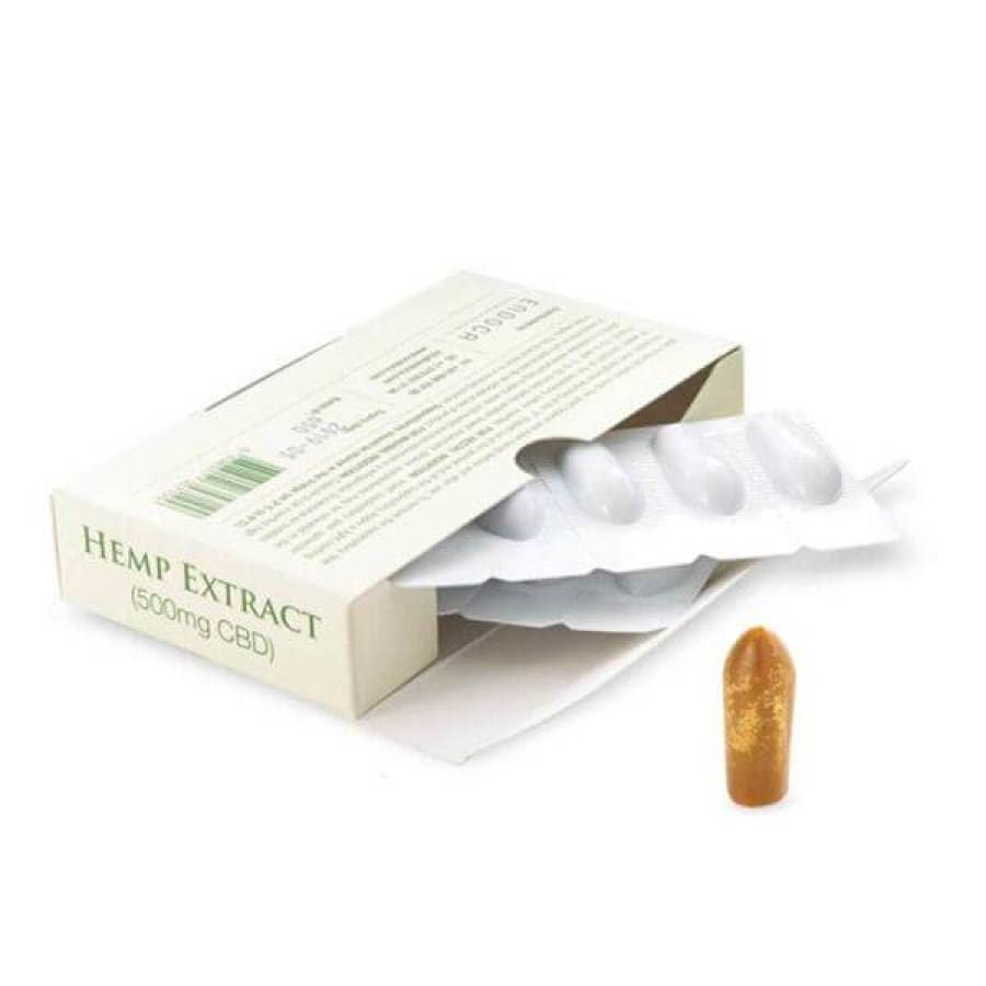 1937 Hemp Store - Endoca | Hemp Extract Suppositories (10-Pack 500mg)